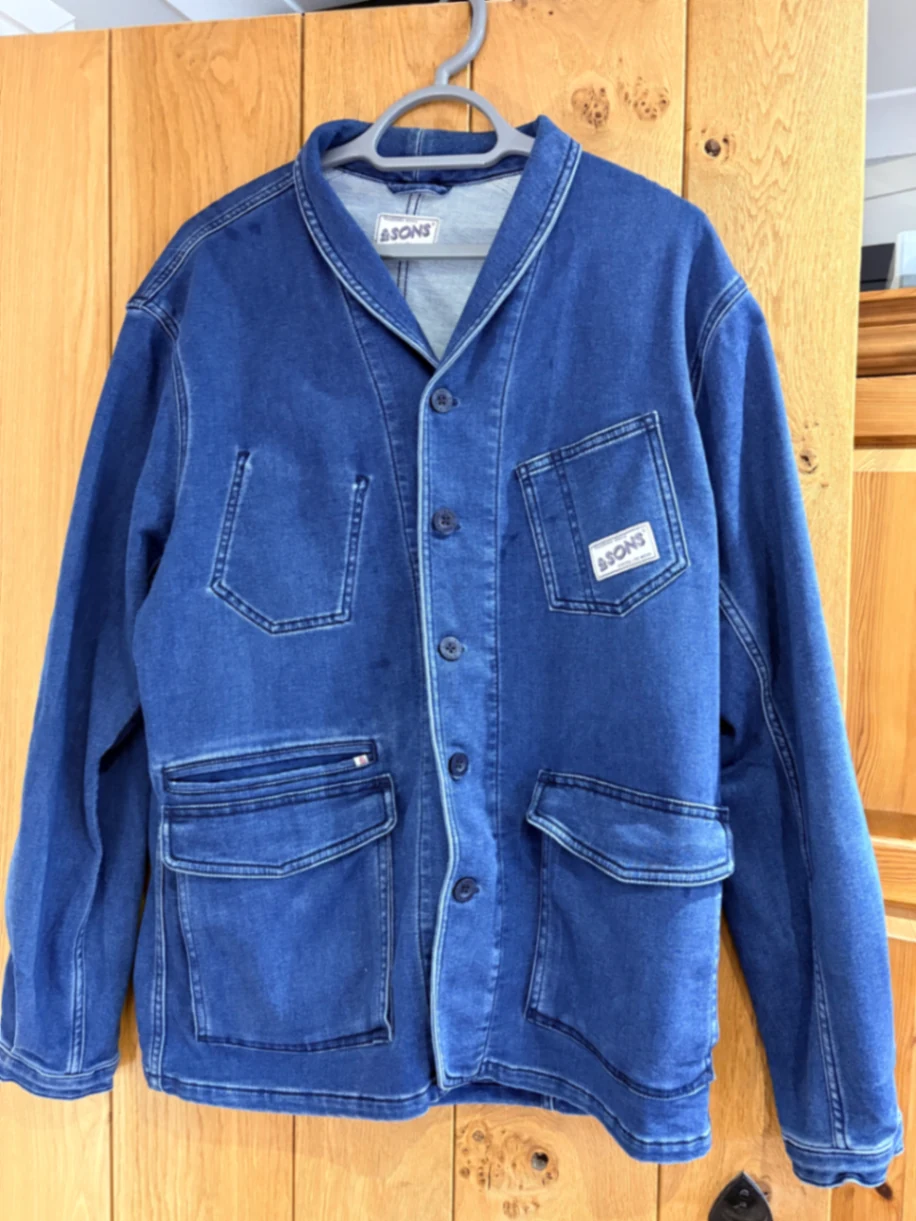 Crafter Indigo Wash Chore Jacket